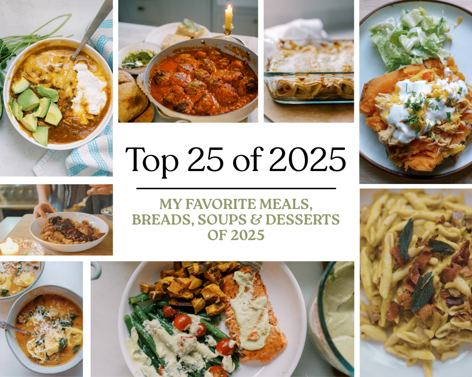 My Top 25 Dinner Recipes of 2025 + Kitchen Staples, Snacks, and ...