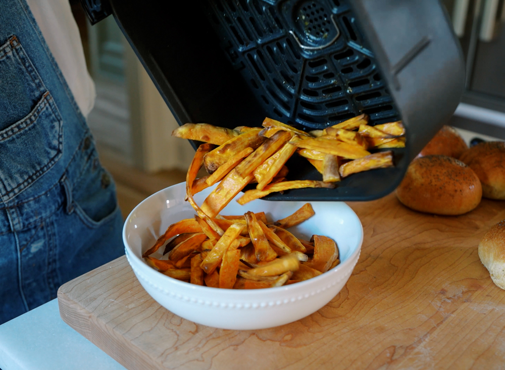 Air Fryer Sweet Potato Fries - Christine's Notebook