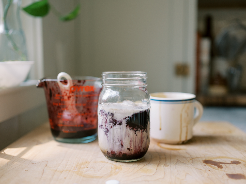 Blueberry Vanilla Latte - Christine's Notebook